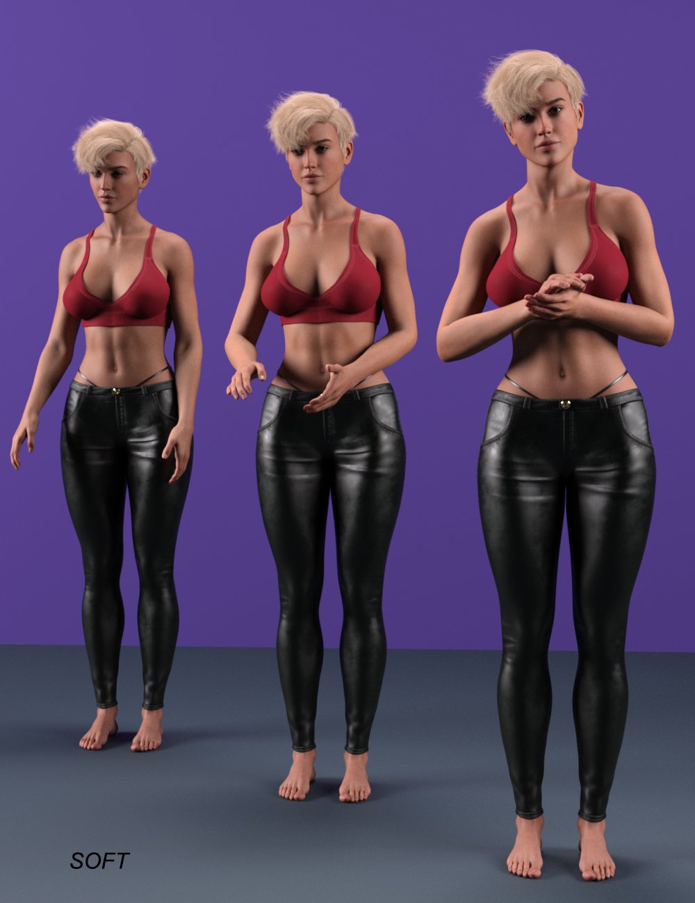 Idle Poses Standing Animations for Genesis 9 | Daz 3D