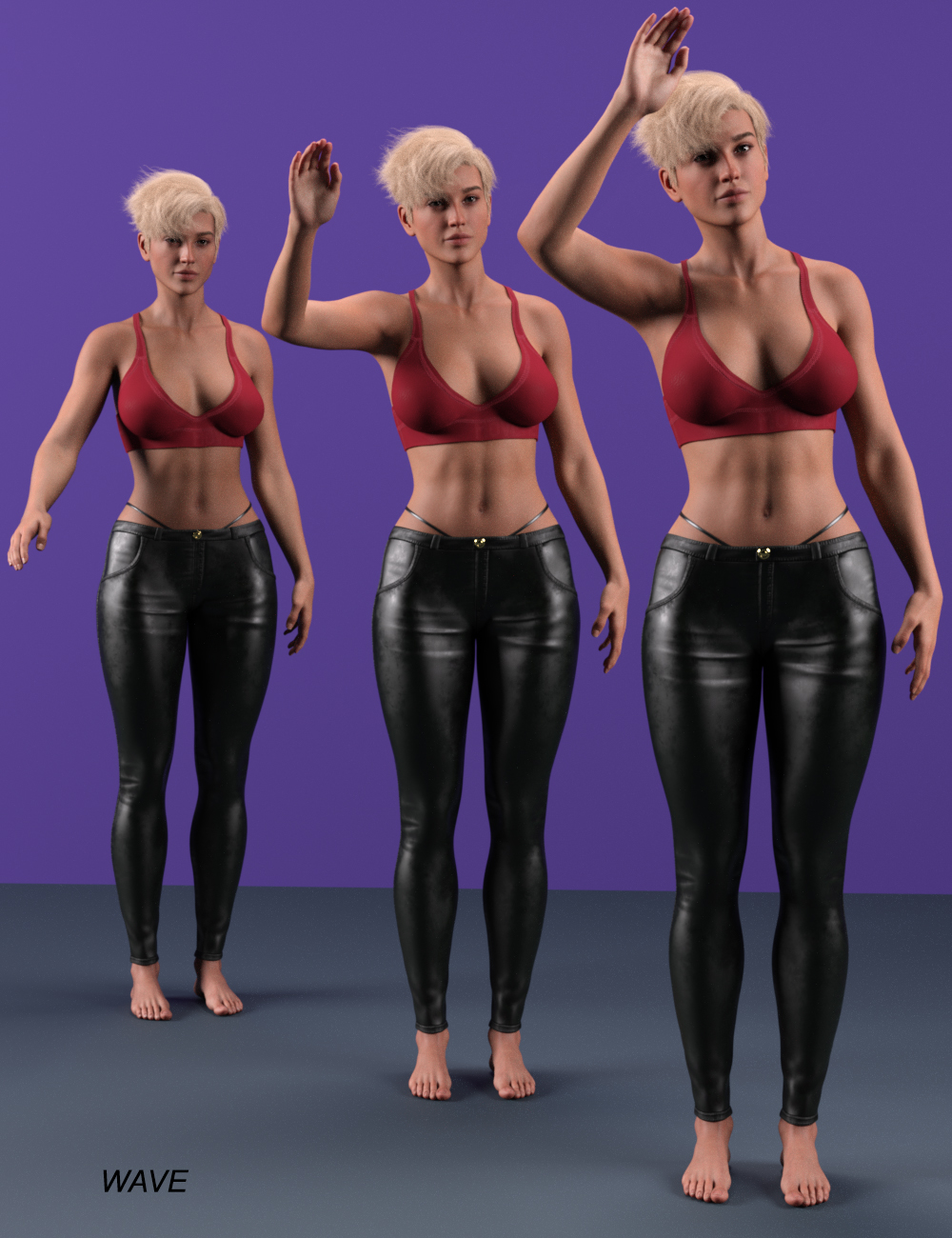 Idle Poses Standing Animations for Genesis 9 | Daz 3D