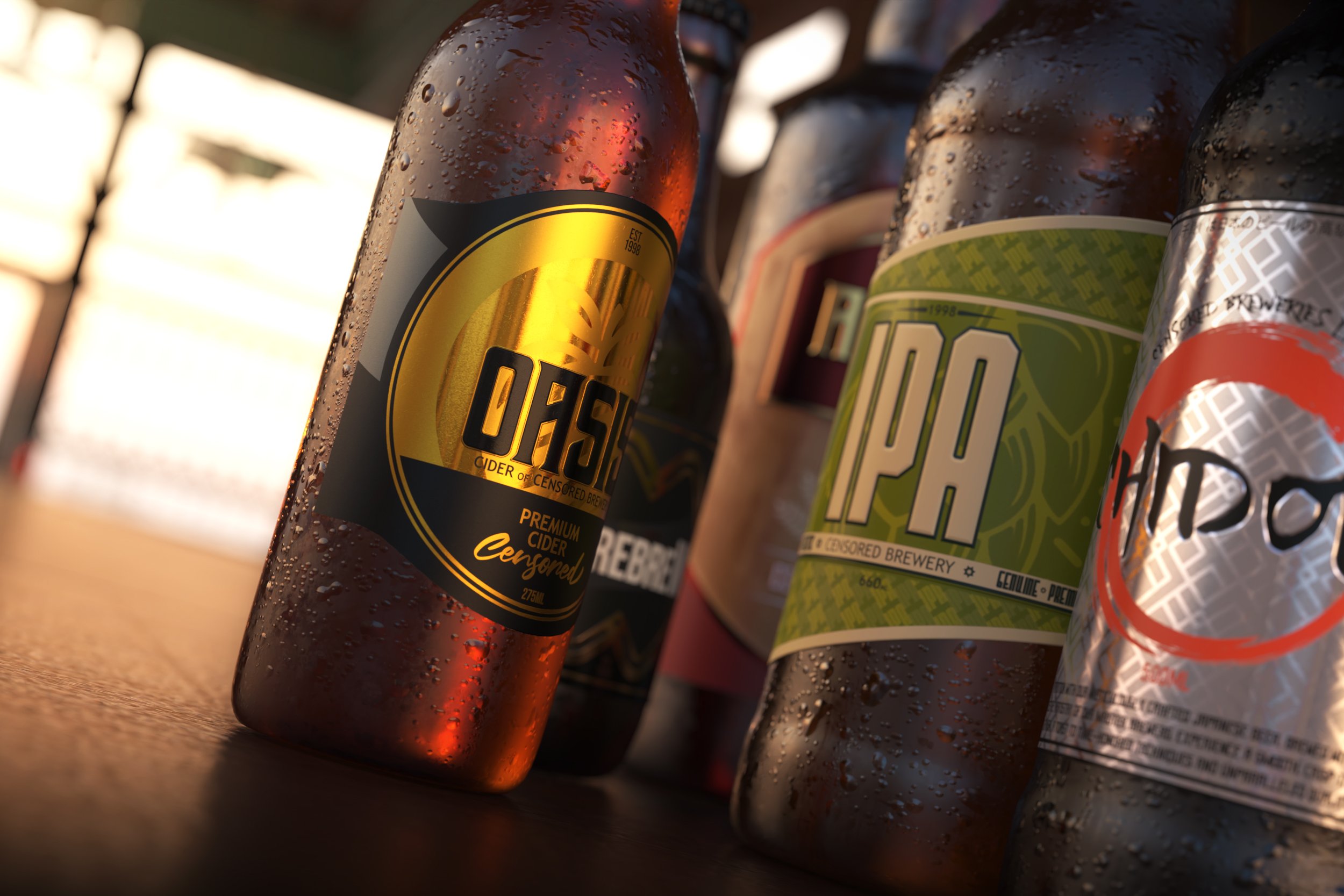 The Censored Cellar: Beverage Props and Shaders | Daz 3D