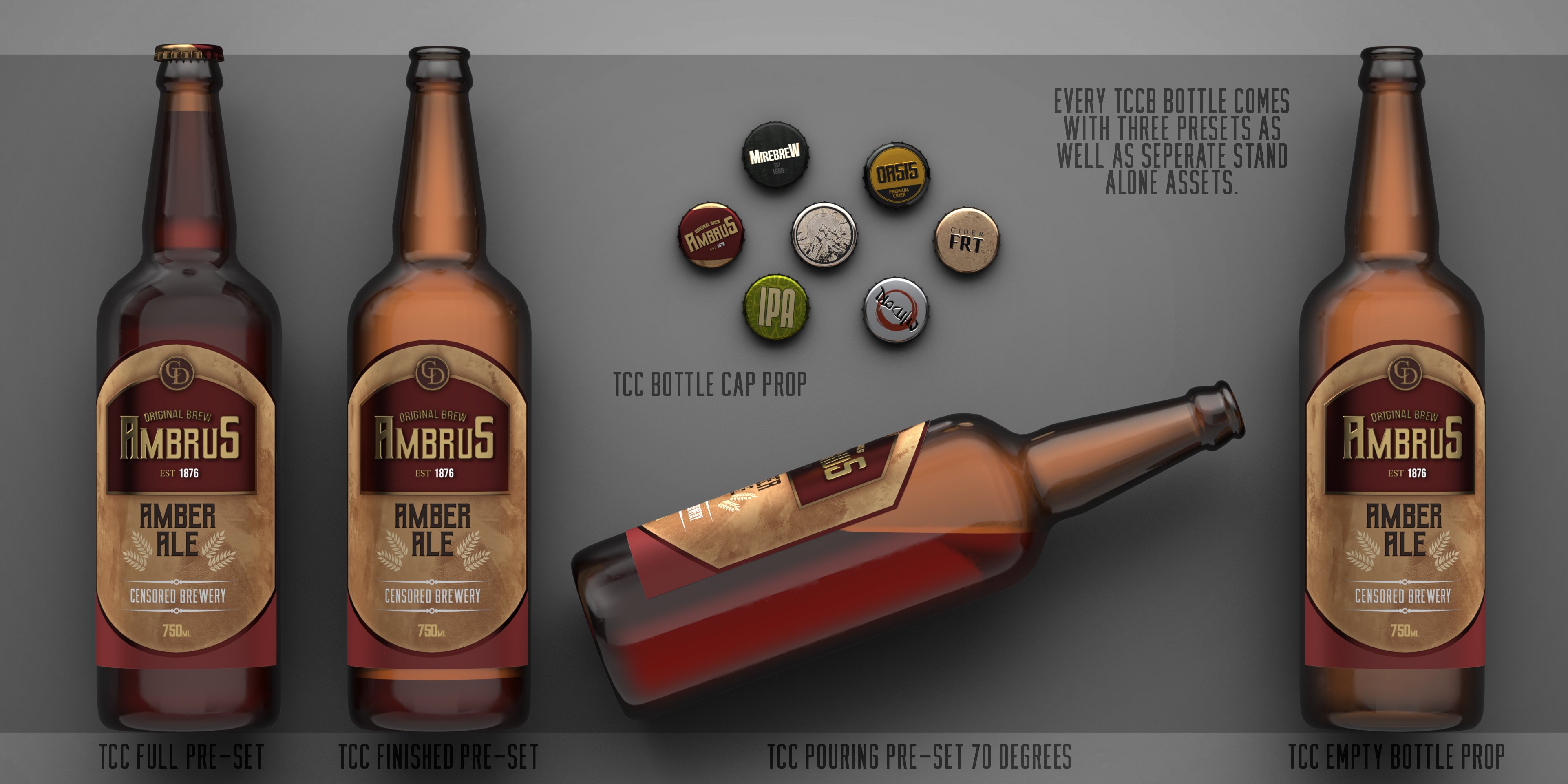 The Censored Cellar: Beverage Props and Shaders | Daz 3D