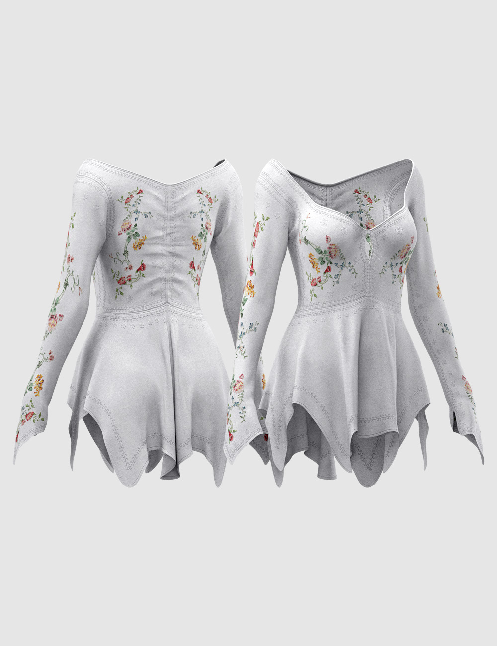 dForce Mythical Dress Textures | Daz 3D