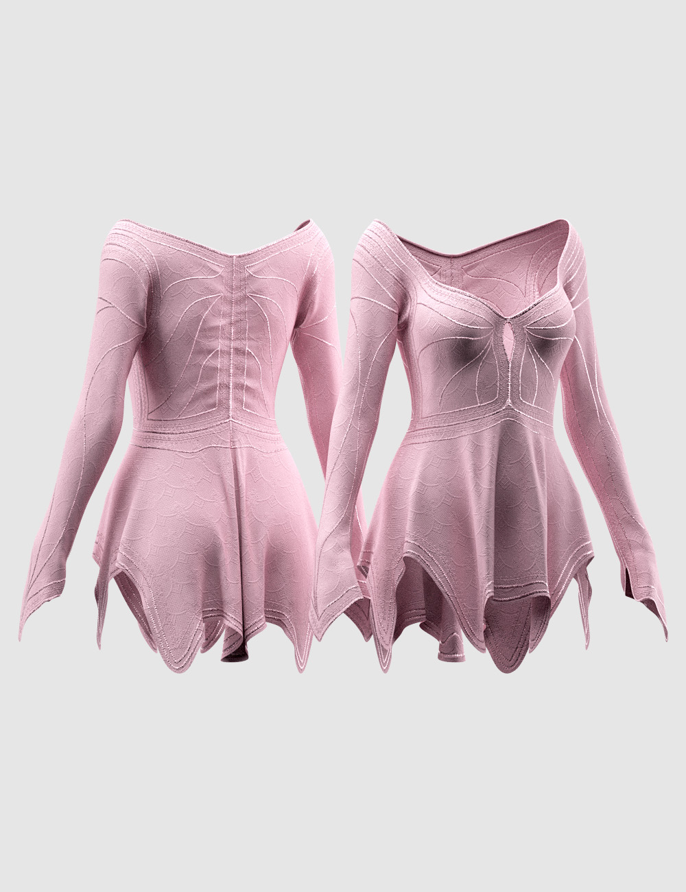 dForce Mythical Dress Textures | Daz 3D