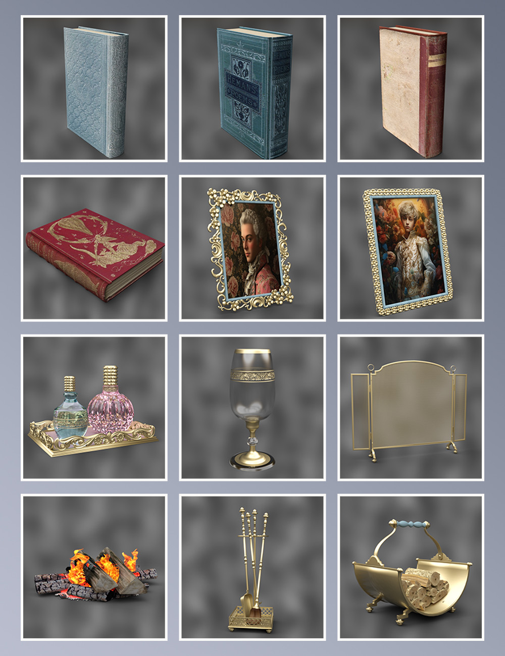 Rococo Room | Daz 3D