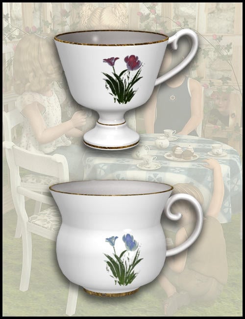 Tea Party for Kids | Daz 3D