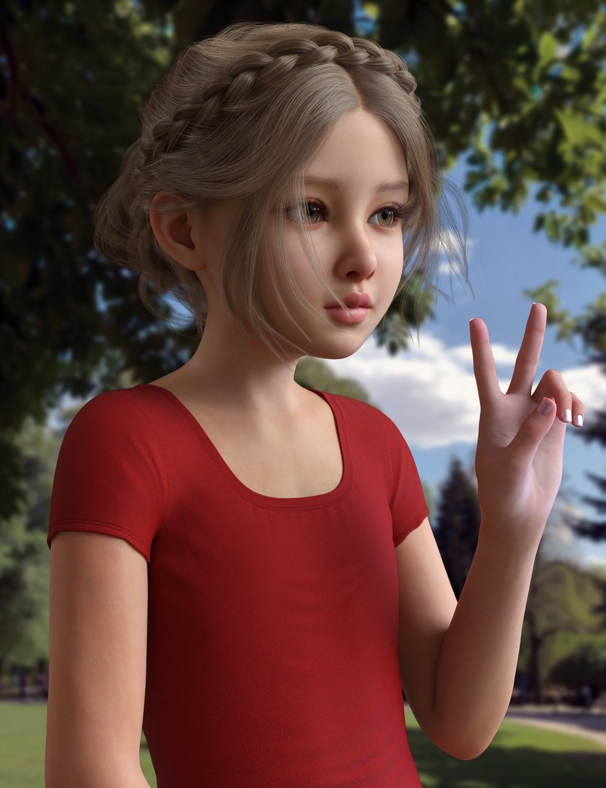 Vo Ava Young HD for Genesis 9 | Daz 3D