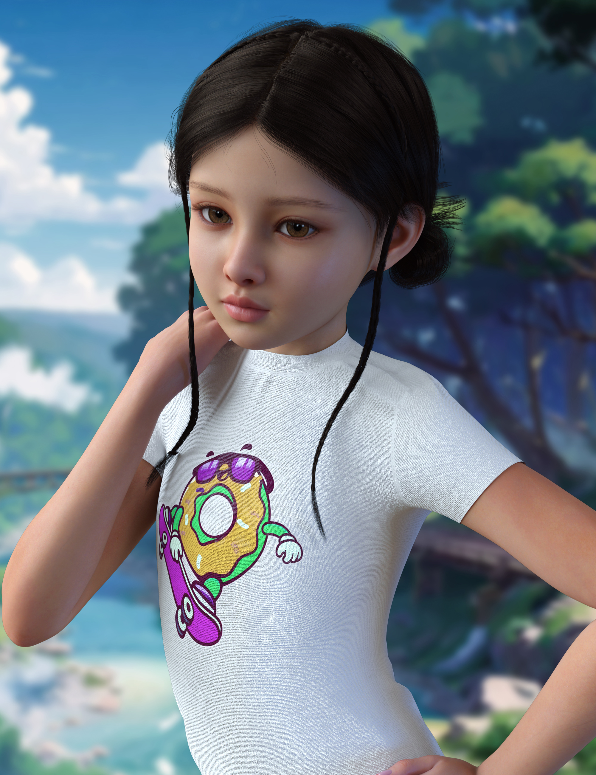 Vo Ava, And Young, and Vo Air,and Young HD for Genesis 9 Character Bundle | Daz 3D