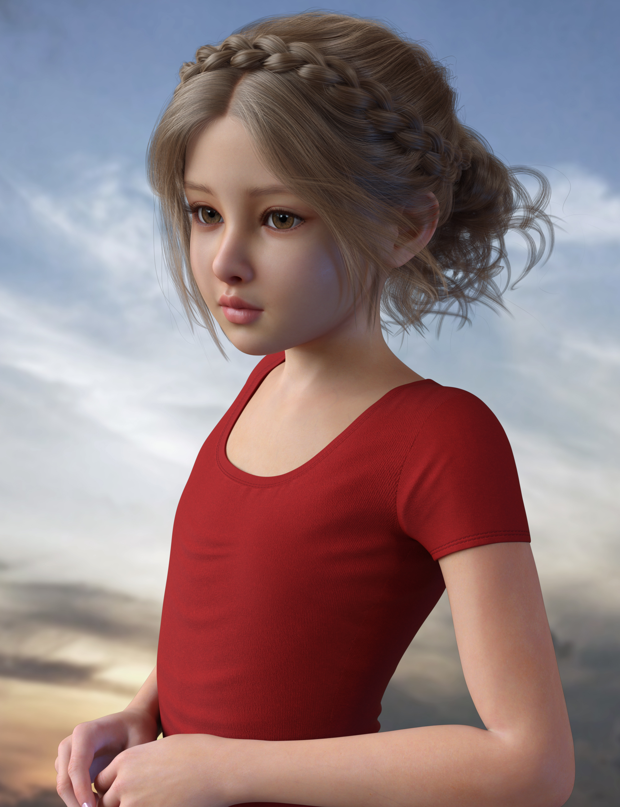 Vo Ava, And Young, and Vo Air,and Young HD for Genesis 9 Character Bundle | Daz 3D
