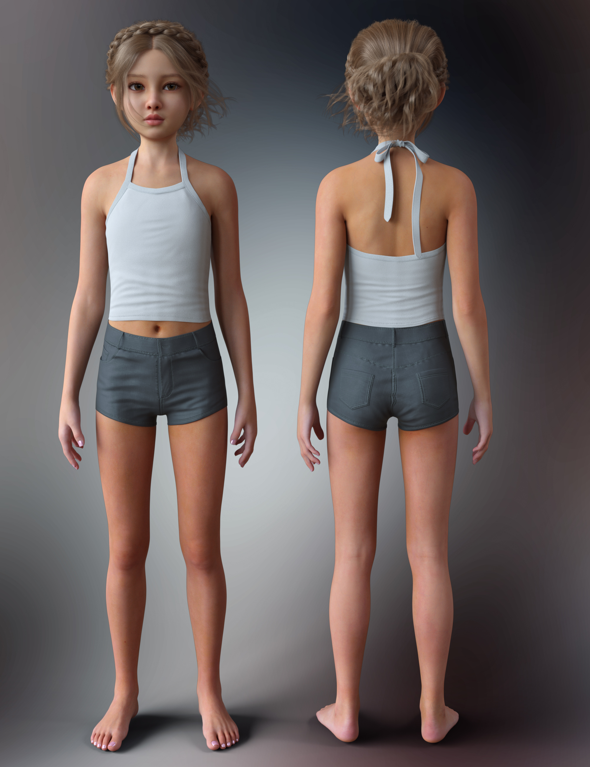 Vo Ava, And Young, and Vo Air,and Young HD for Genesis 9 Character ...
