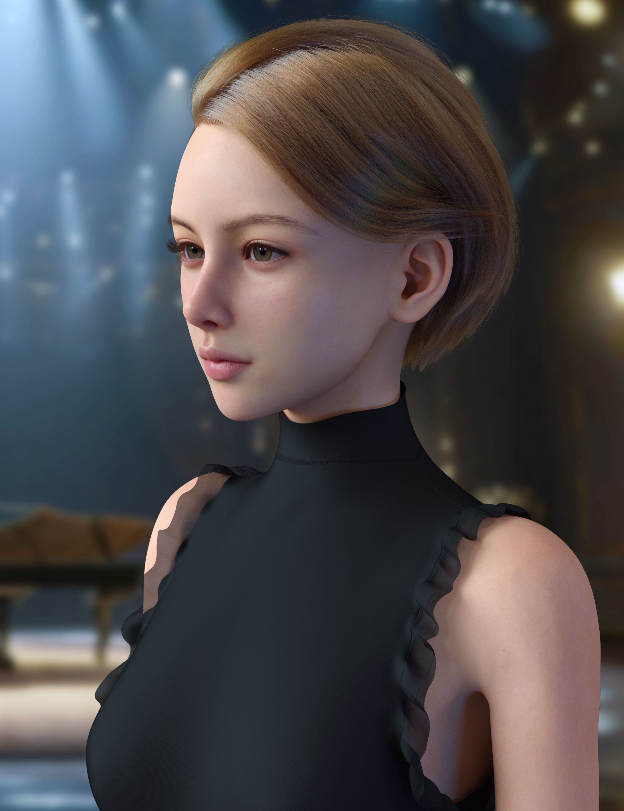 Vo Ava, And Young, and Vo Air,and Young HD for Genesis 9 Character Bundle | Daz 3D