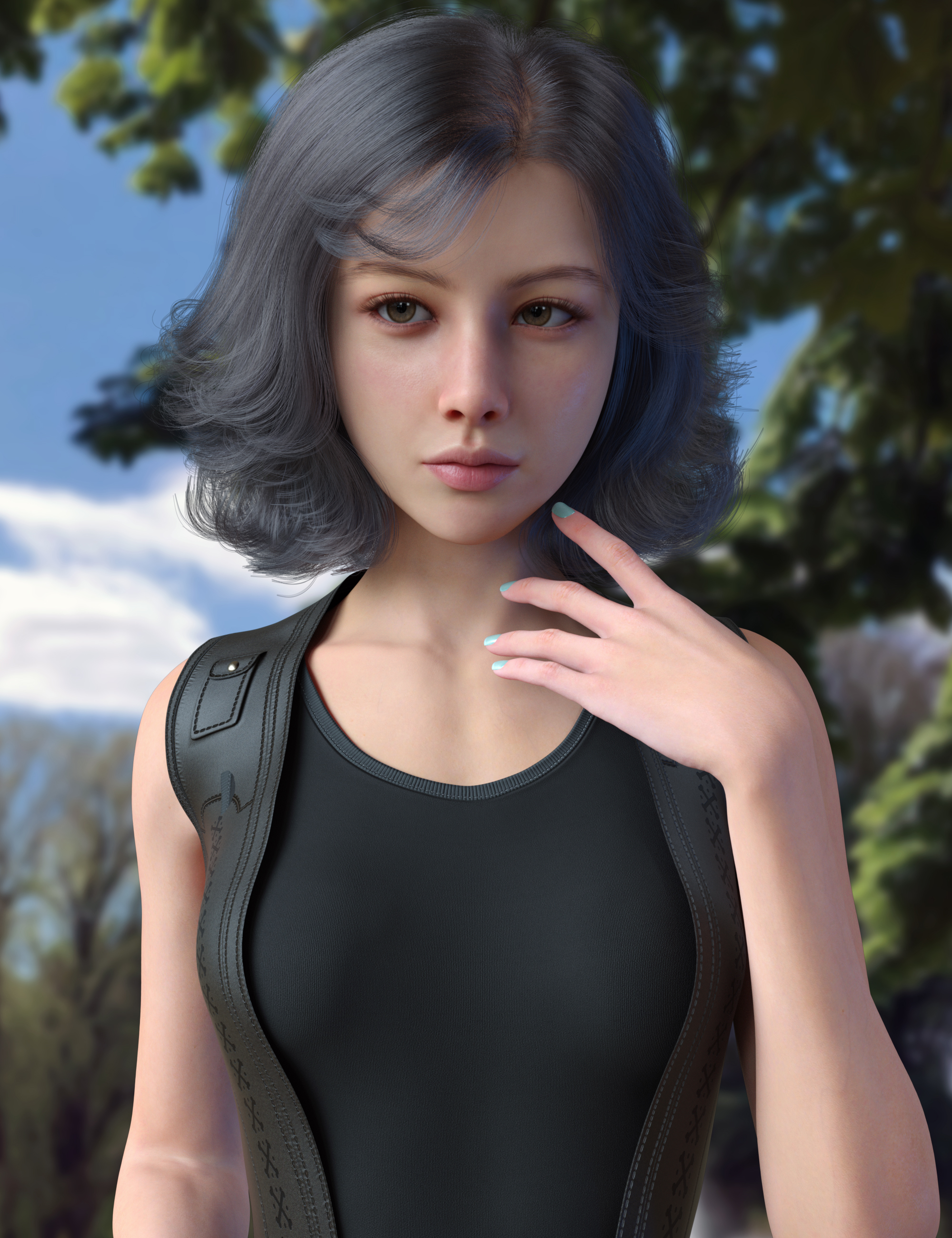 Vo Ava, And Young, and Vo Air,and Young HD for Genesis 9 Character Bundle | Daz 3D