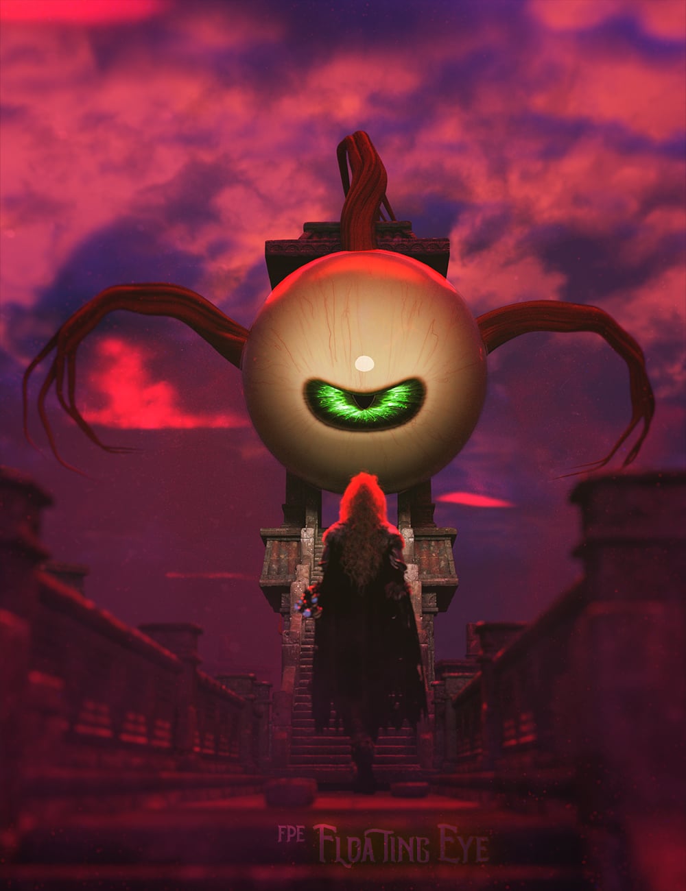 FPE Floating Eye for Genesis 9 and 8.1 | Daz 3D