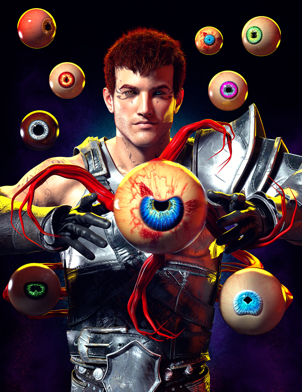 FPE Floating Eye for Genesis 9 and 8.1 | Daz 3D