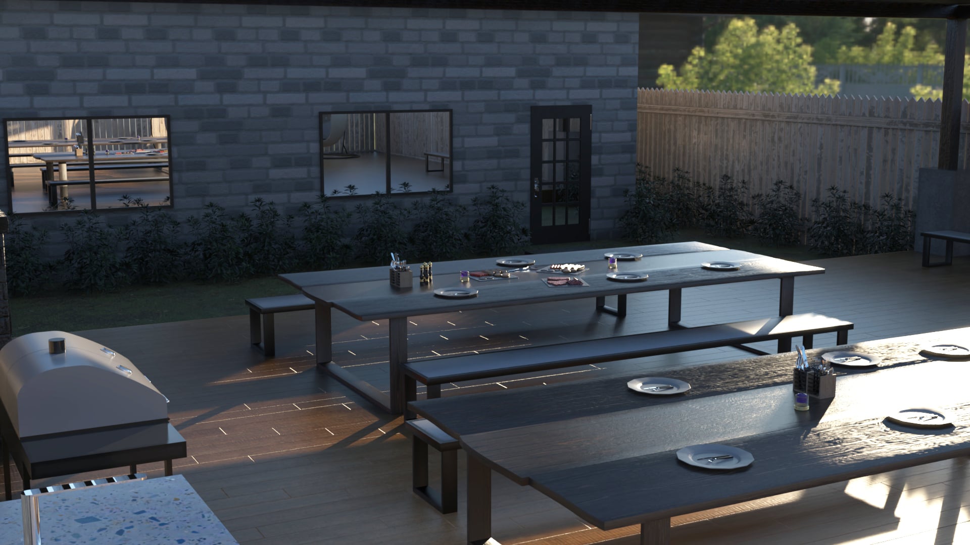 Backyard Barbecue | Daz 3D