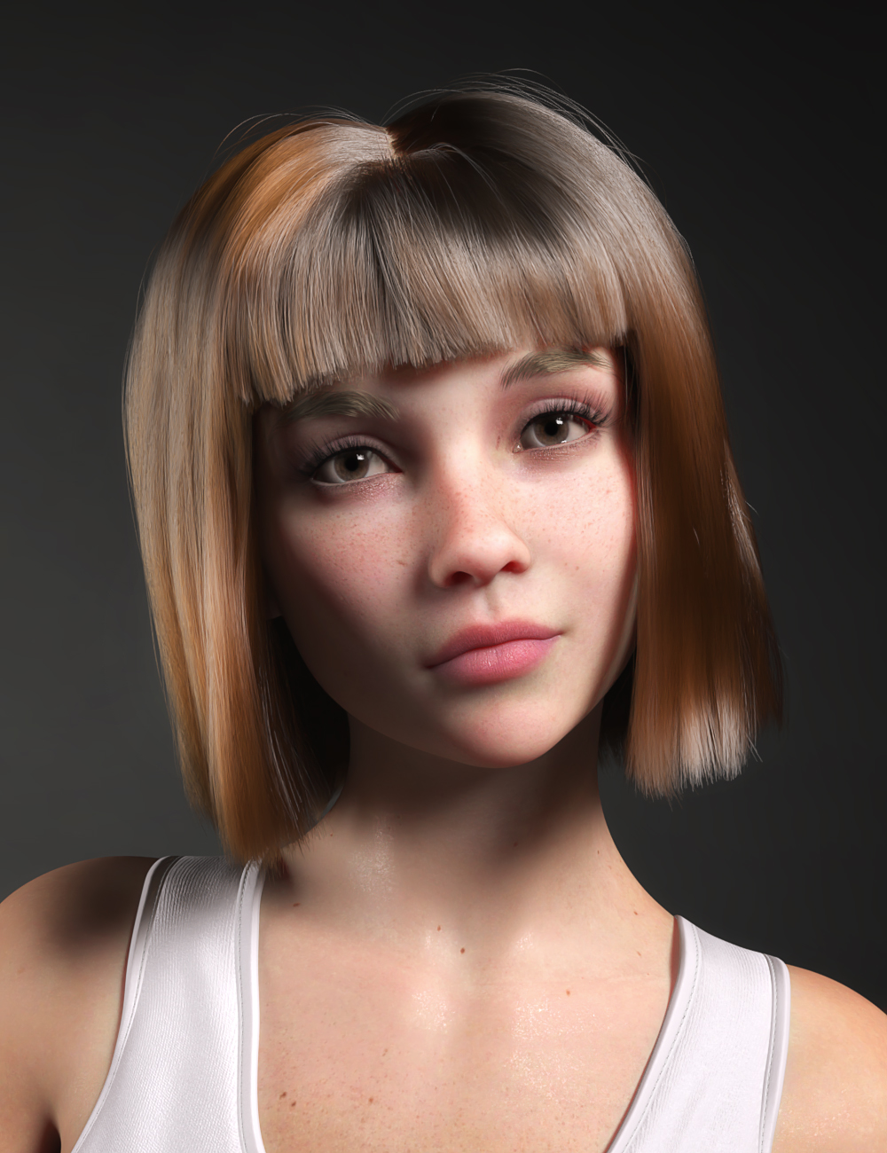 dForce CS Sophia Hair for Genesis 9 | Daz 3D