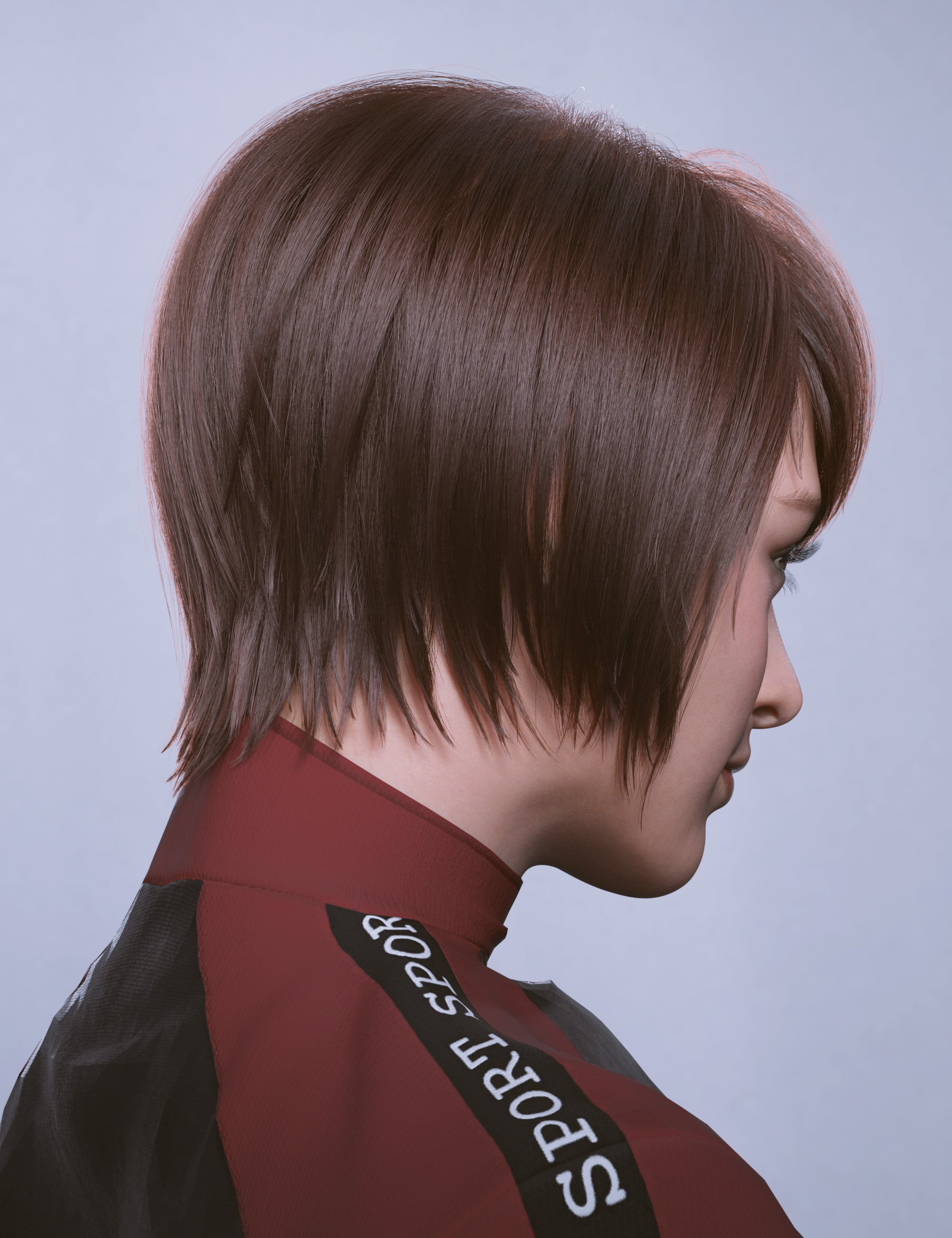 dForce AK Sonsy Hair for Genesis 9 | Daz 3D