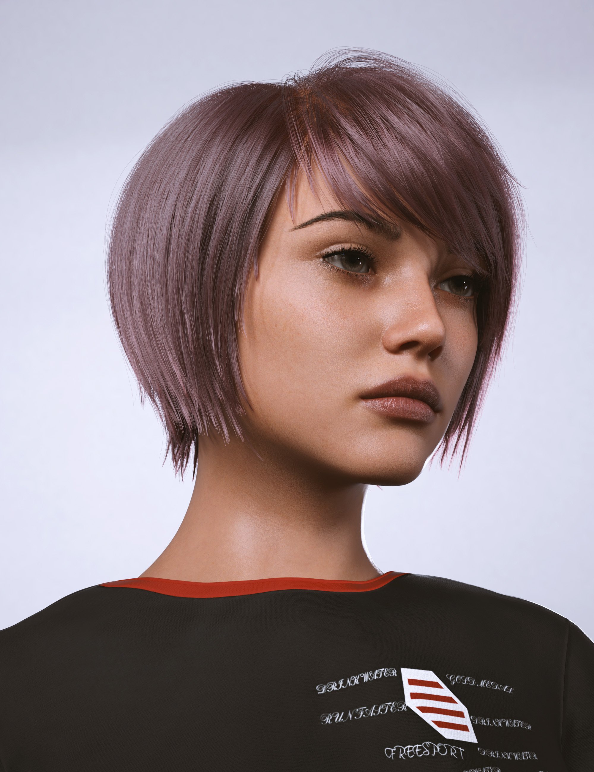 dForce AK Sonsy Hair for Genesis 9 | Daz 3D