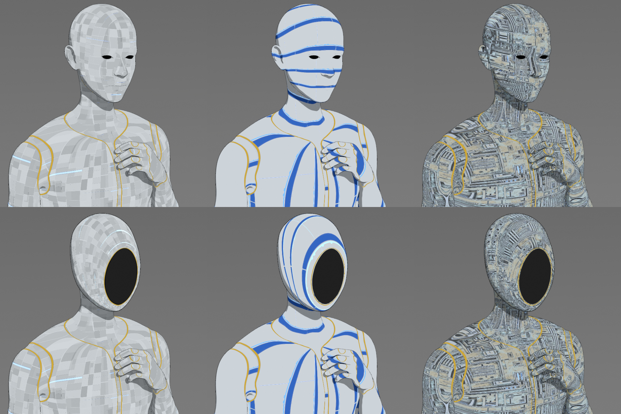 Oso Robot Servant Futurism | Daz 3D