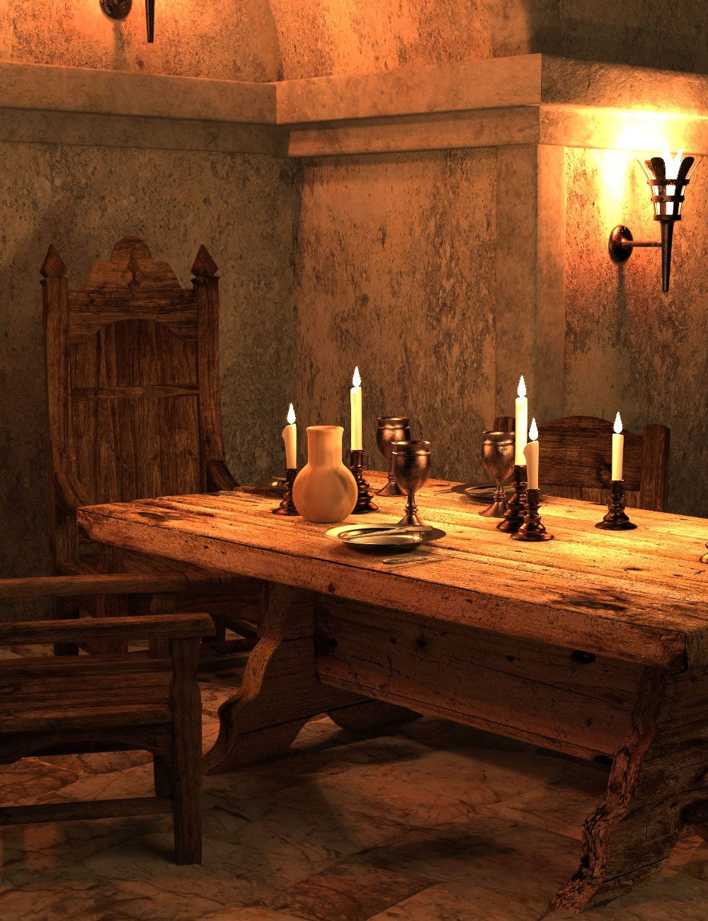 Please Be Seated Bundle | Daz 3D