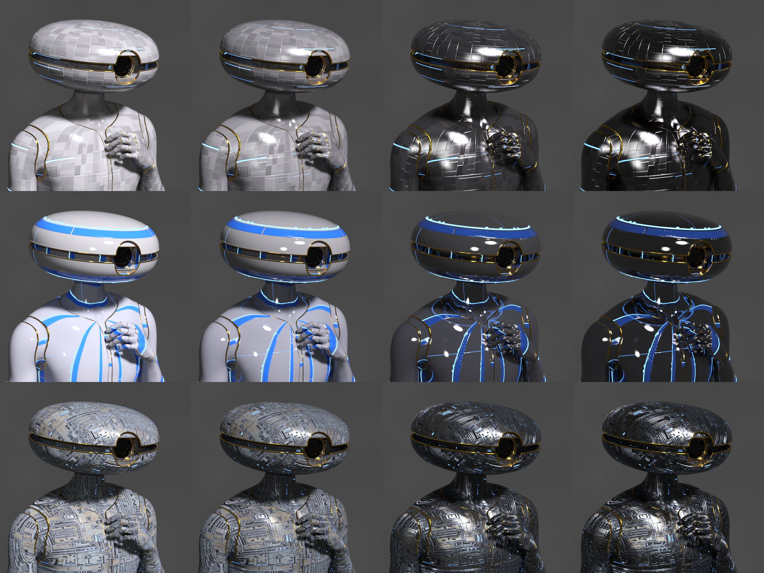 Oso Robot Cyclodisk Futurism | Daz 3D
