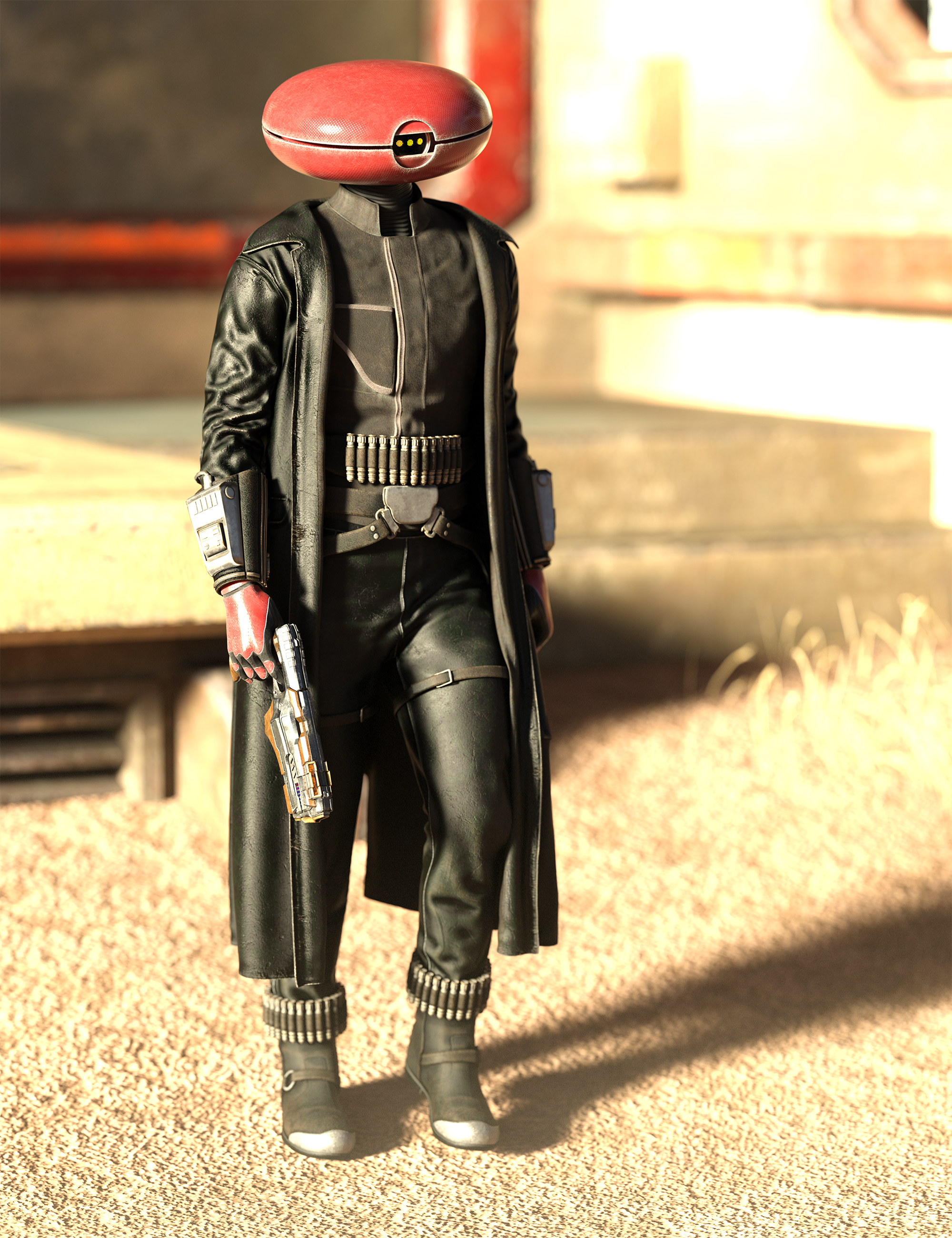 Oso Robot Futurism Bundle | Daz 3D