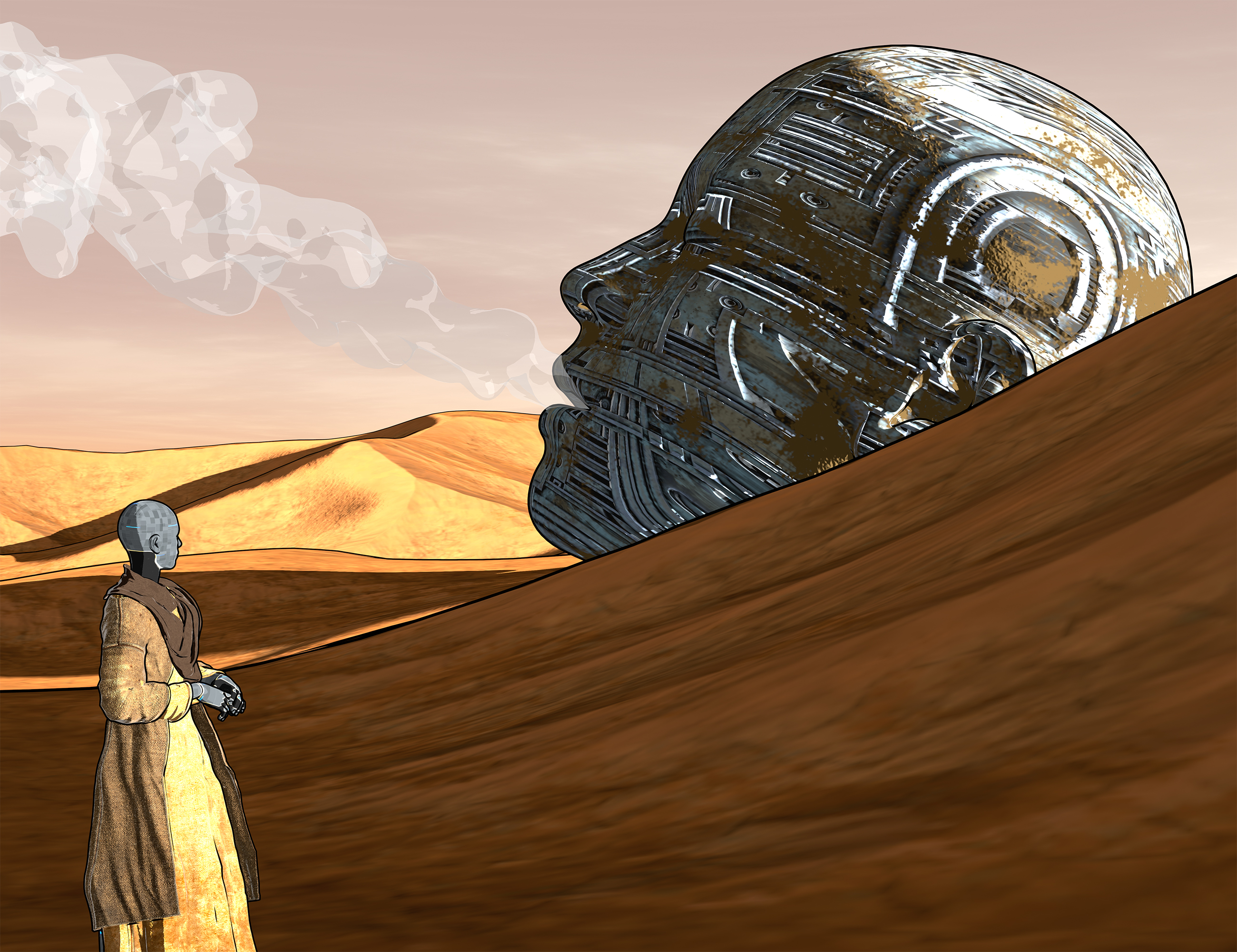 Oso Robot Futurism Bundle | Daz 3D