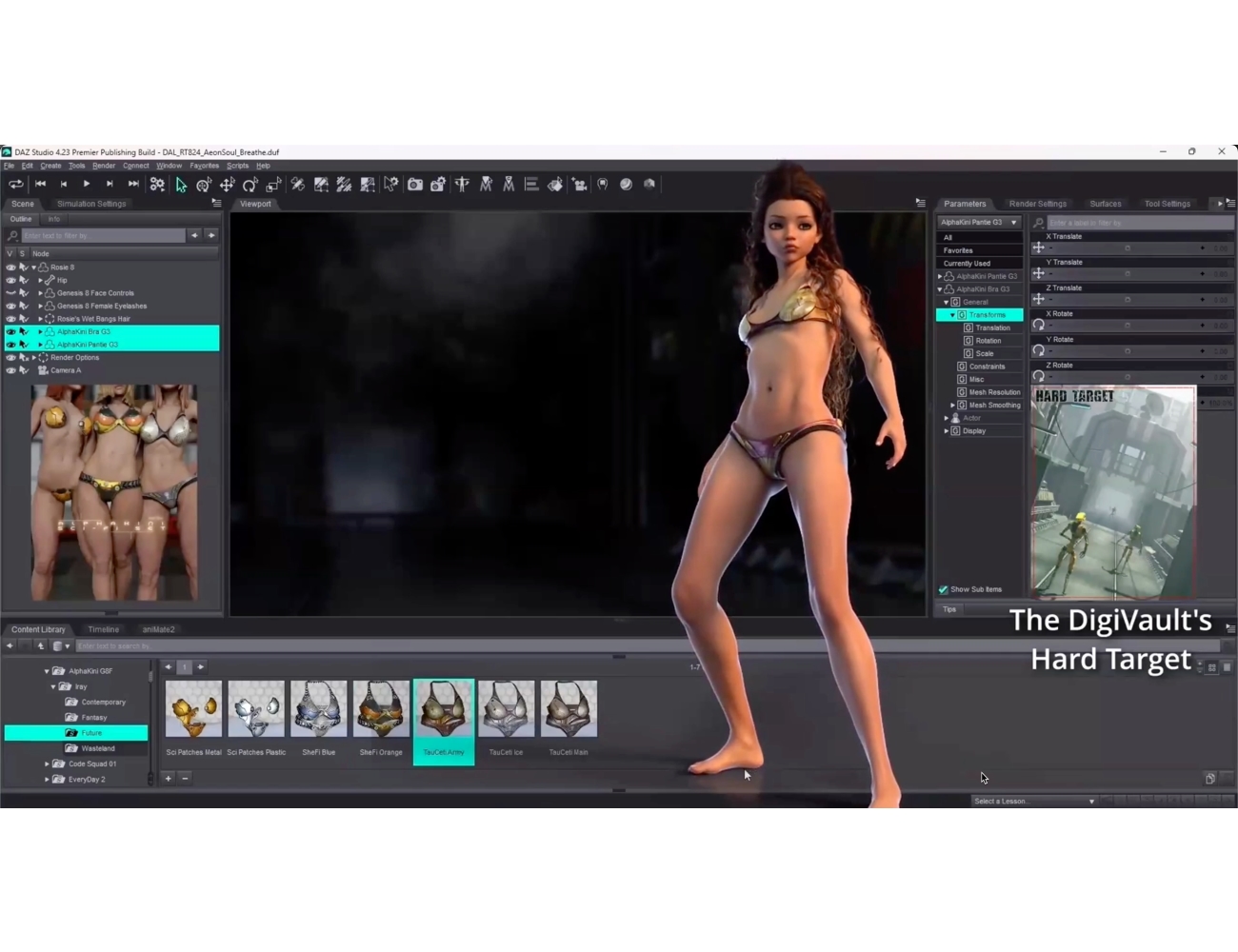 The Creative Cart : Aeon Soul Meets the Digivault | Daz 3D
