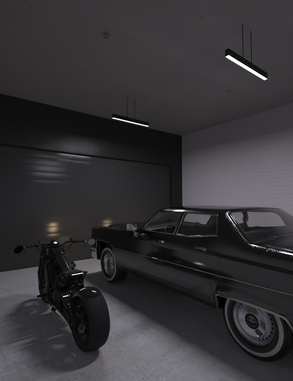 Garage Vignette | Daz 3D