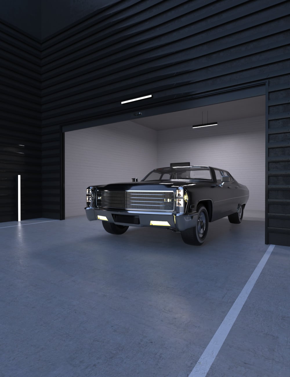 Garage Vignette | Daz 3D