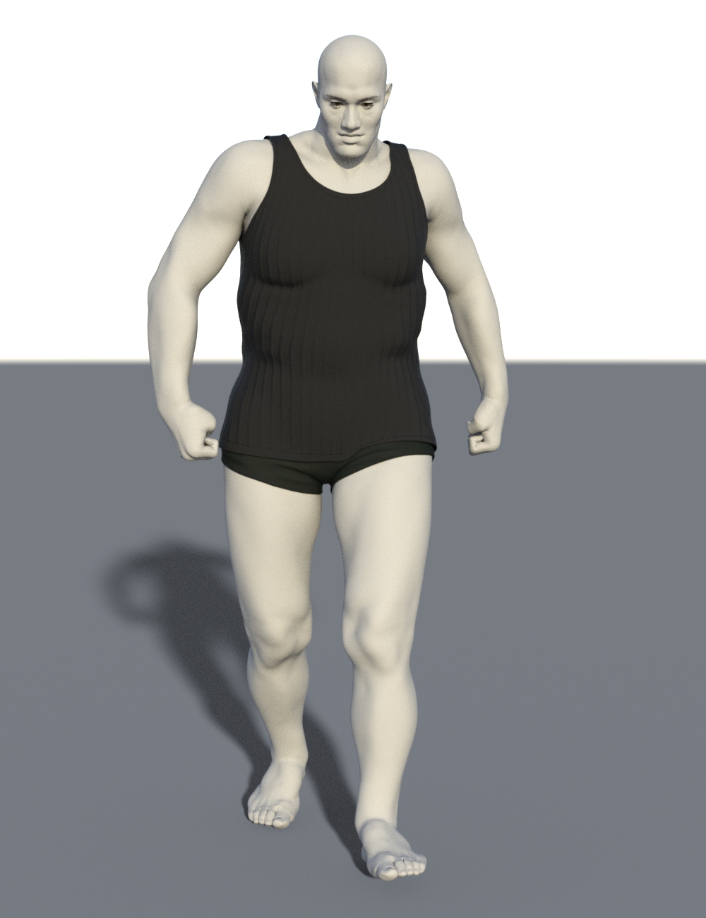 FN Boss Walk Animation for Genesis 9 | Daz 3D
