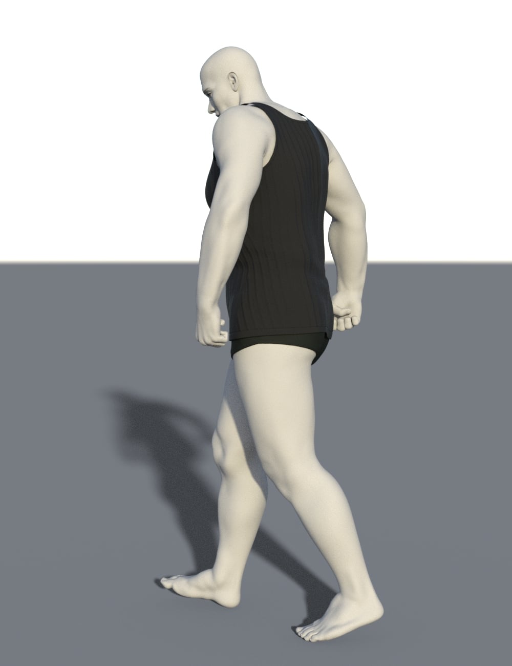FN Boss Walk Animation for Genesis 9 | Daz 3D