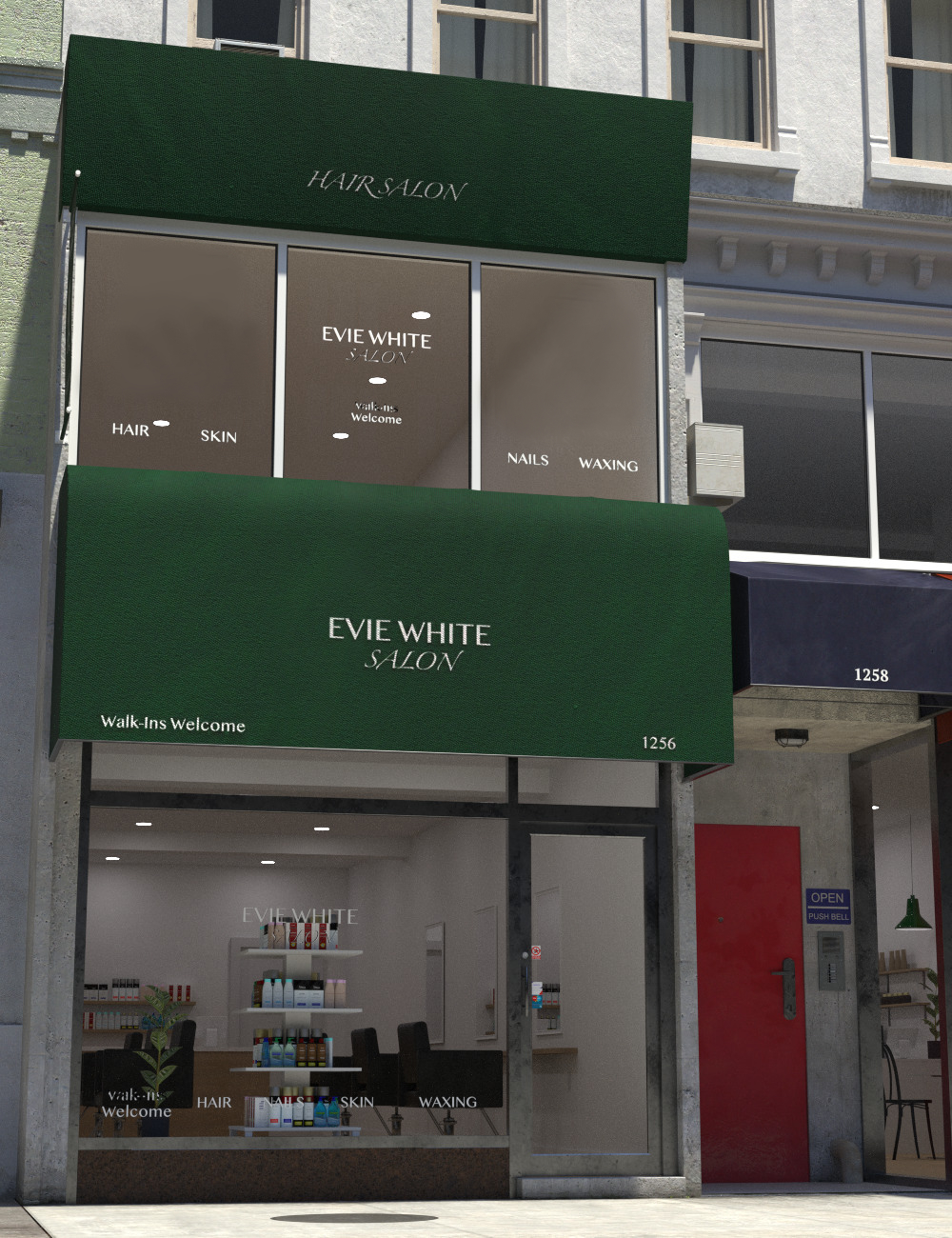 New York Clothes Store - Salon | Daz 3D