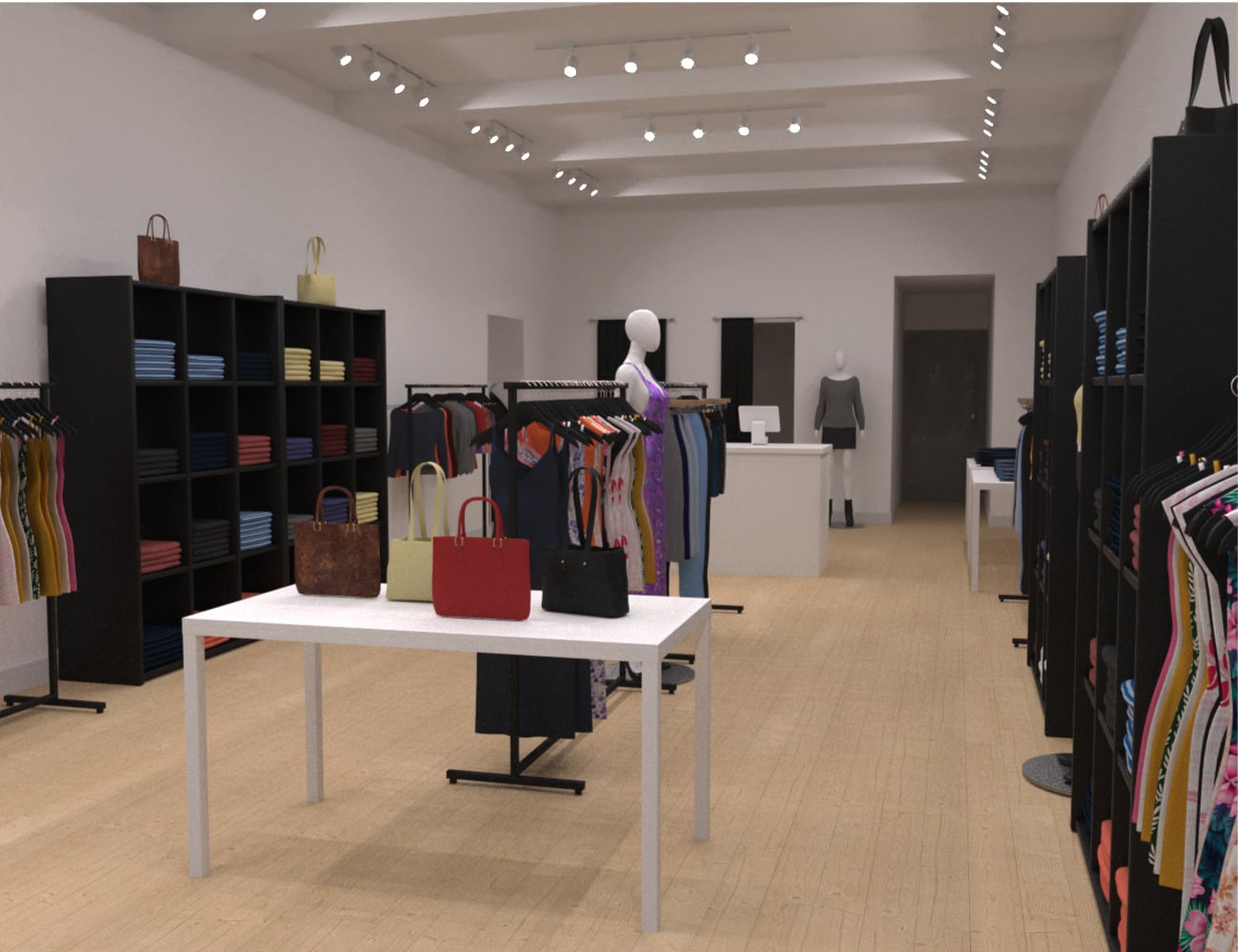 New York Clothes Store - Salon | Daz 3D