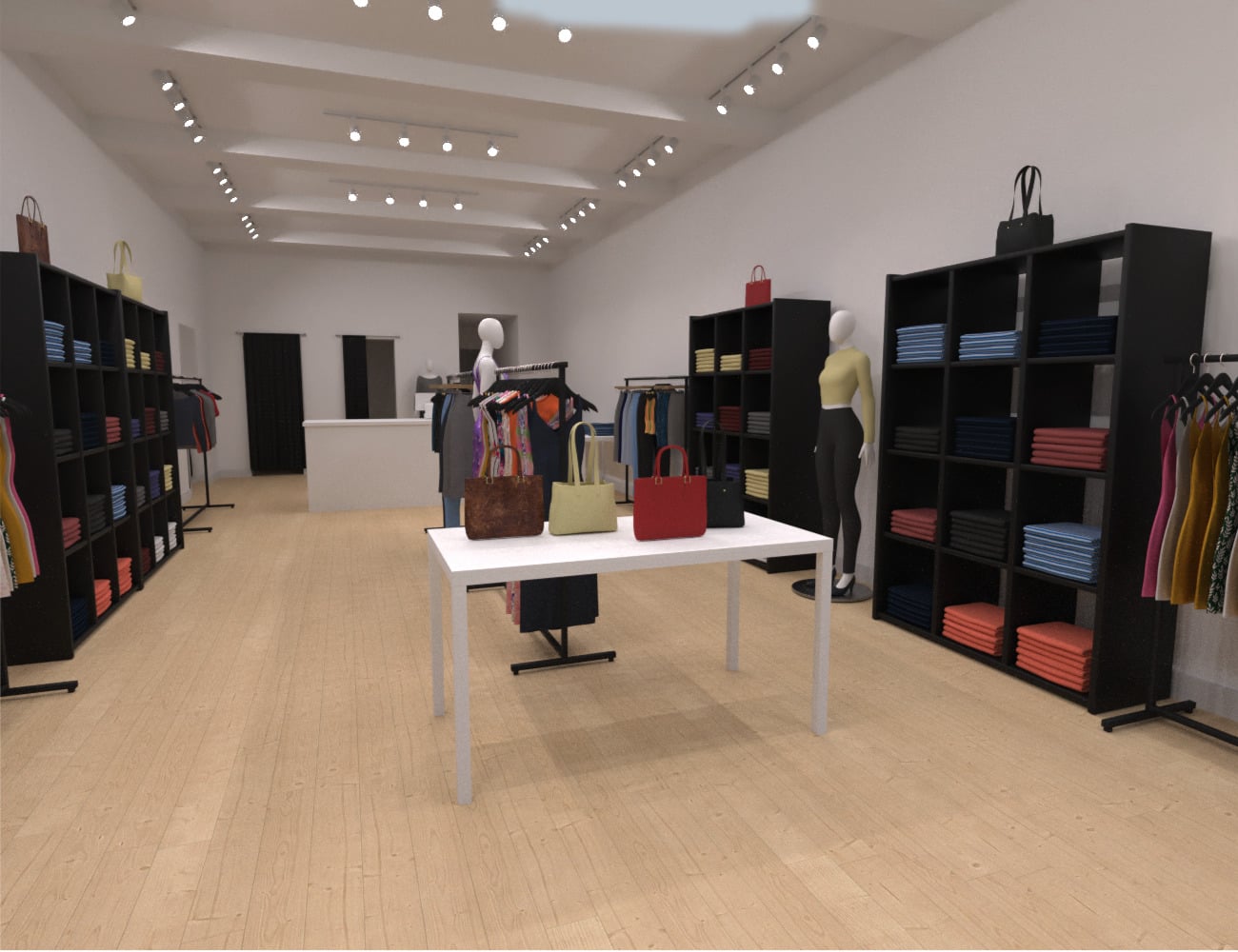 New York Clothes Store - Salon | Daz 3D