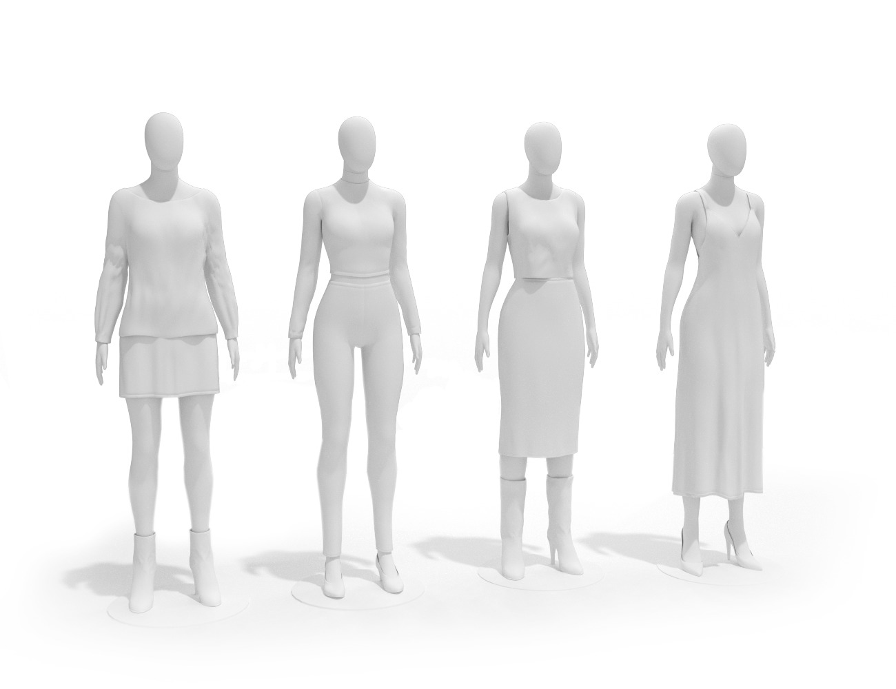 New York Clothes Store - Salon | Daz 3D