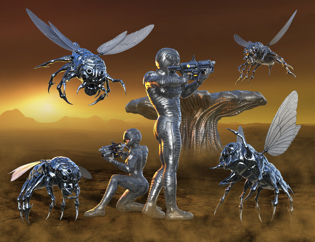 Vampire Fly | Daz 3D