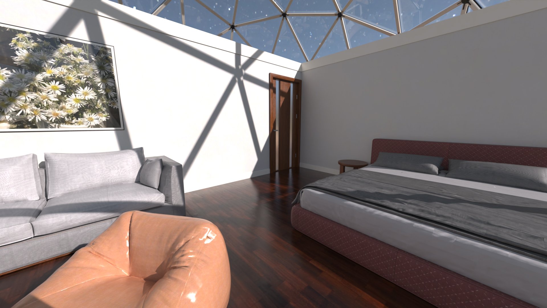 Geo Dome Haven | Daz 3D