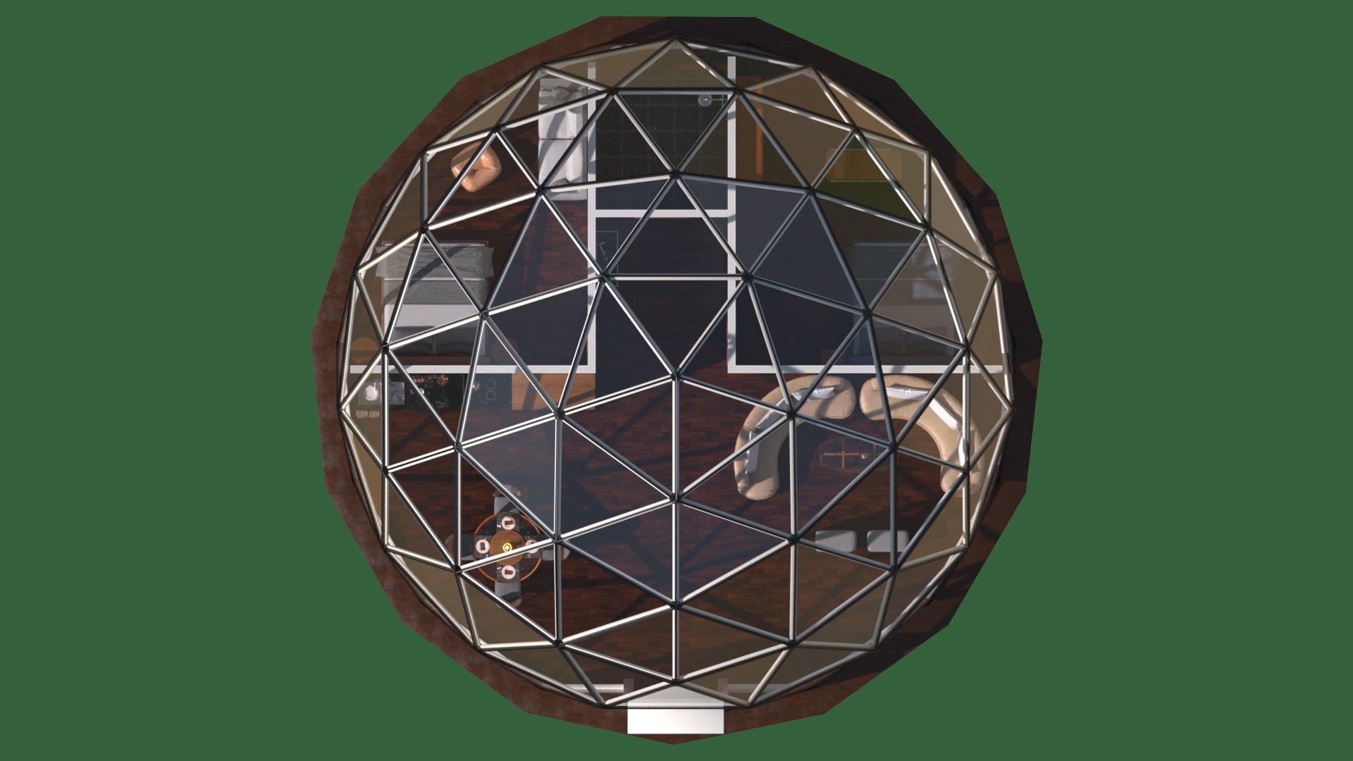 Geo Dome Haven | Daz 3D