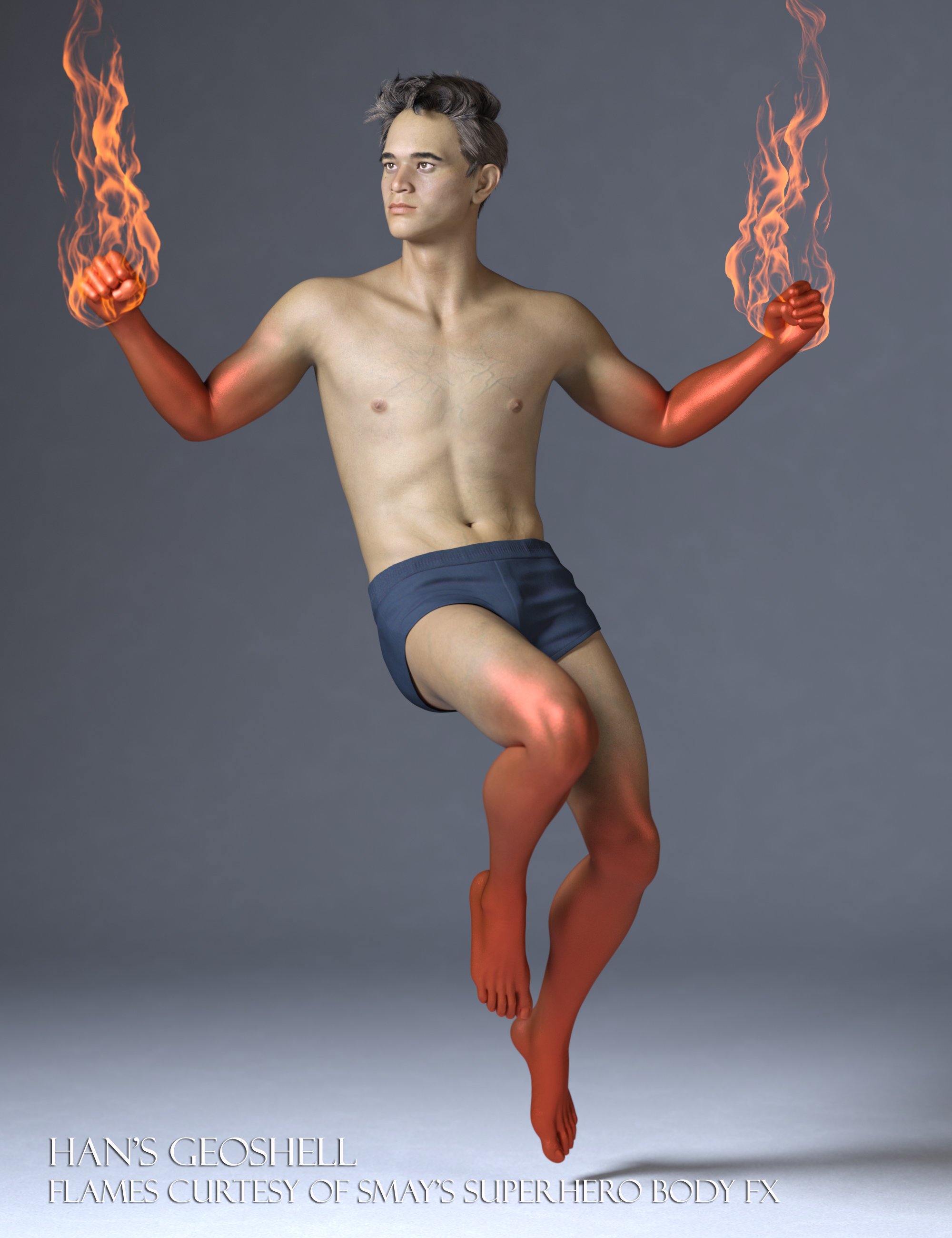 Phx Han HD for Genesis 9 Masculine | Daz 3D