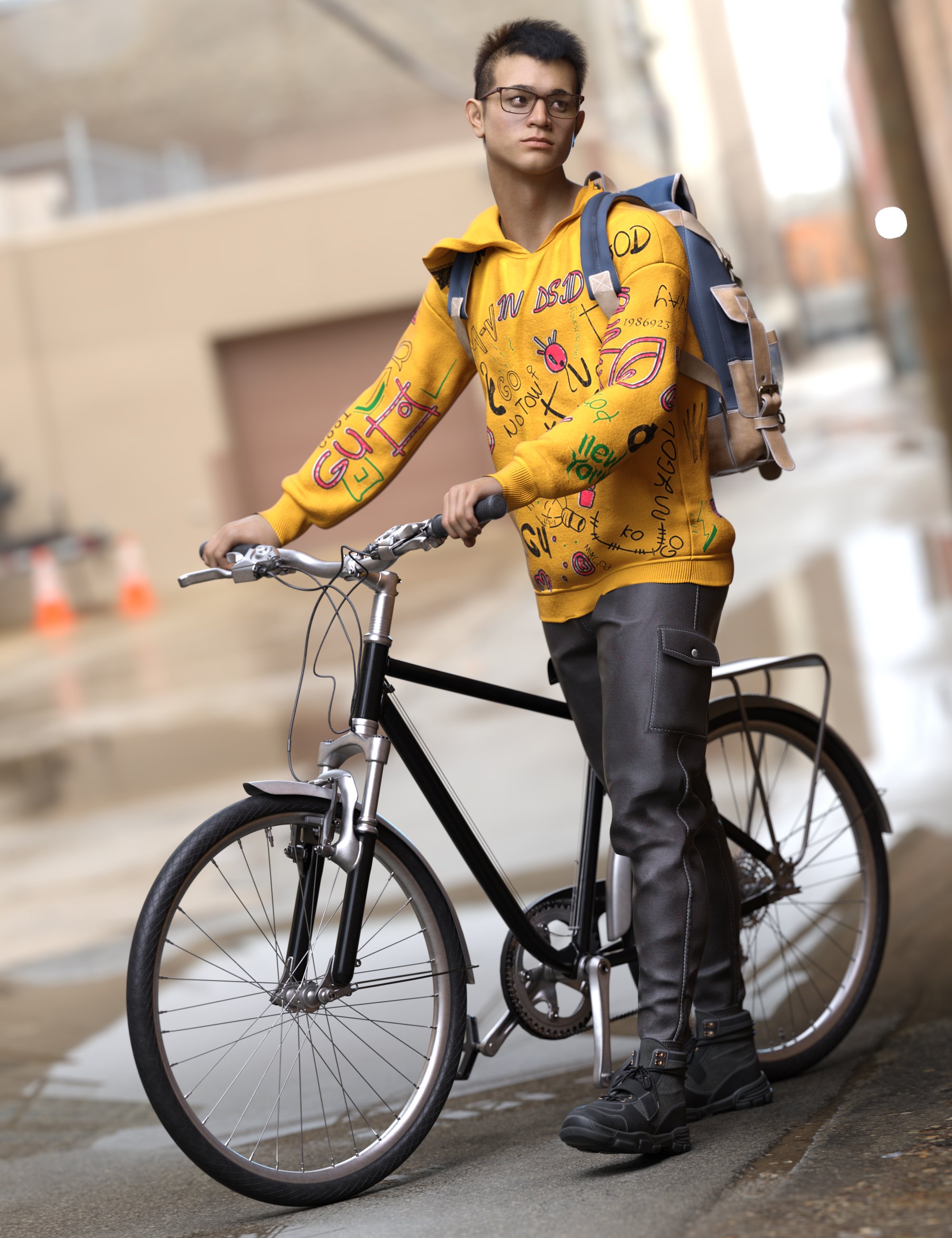 Phx Han HD for Genesis 9 Masculine | Daz 3D