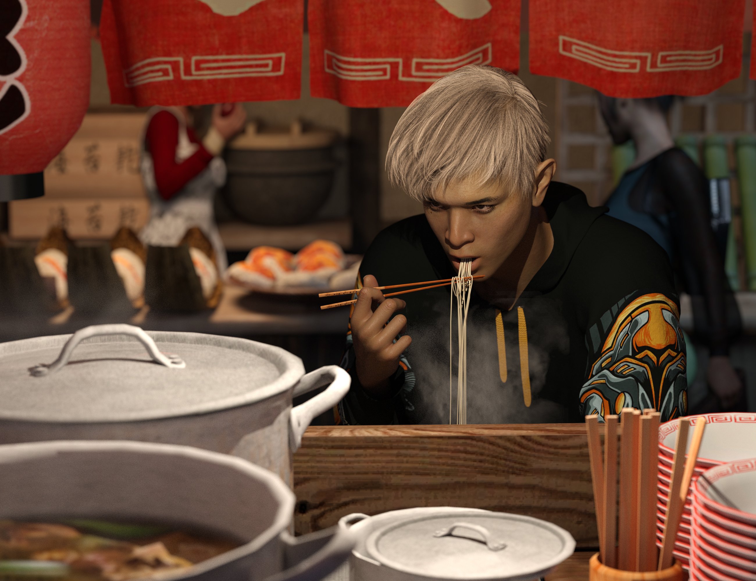 Phx Han HD for Genesis 9 Masculine | Daz 3D