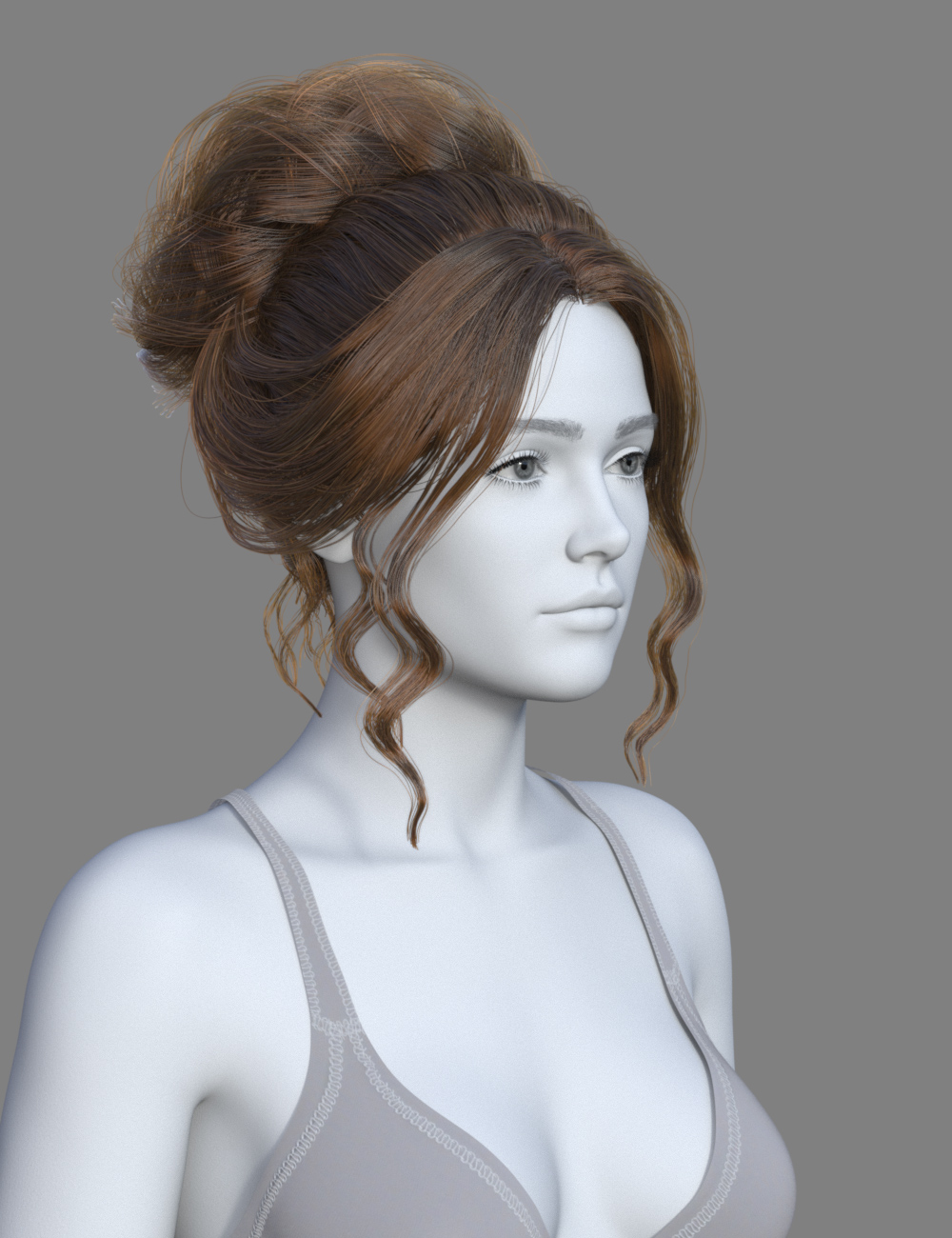 Cecelia Updo for Genesis 9 | Daz 3D