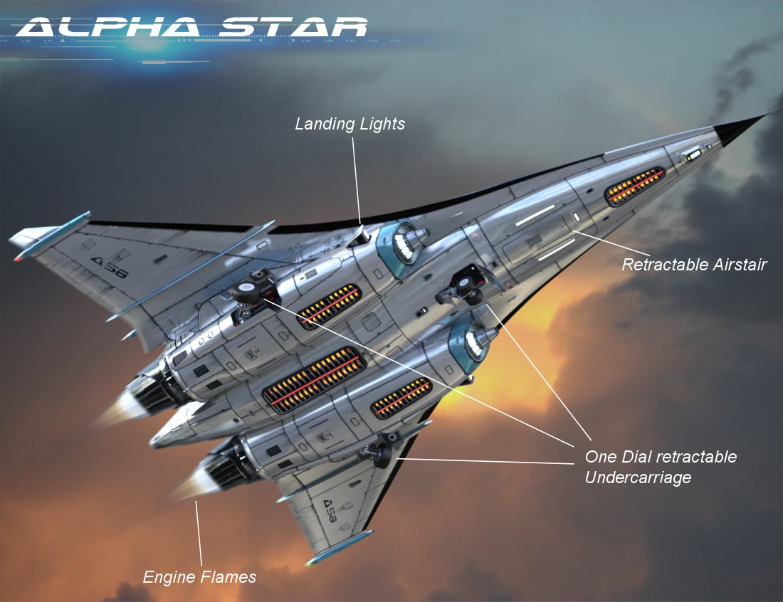 Alpha Star | Daz 3D