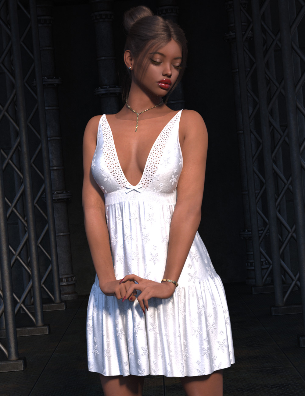 Fashion DNA dForce Lola Babydoll for Genesis 9 Add-On | Daz 3D