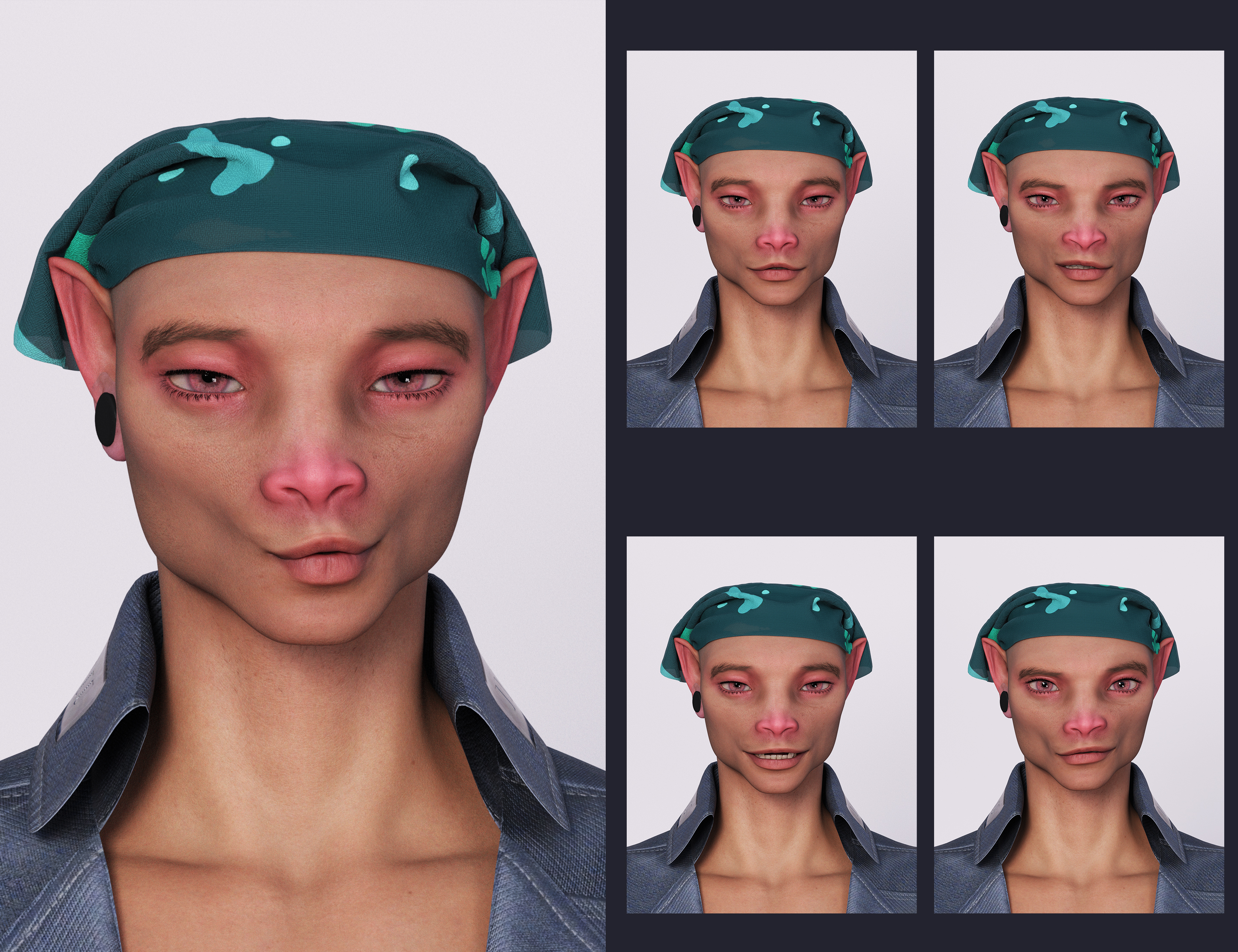 Angel Poses and Expressions for Genesis 9 | Daz 3D