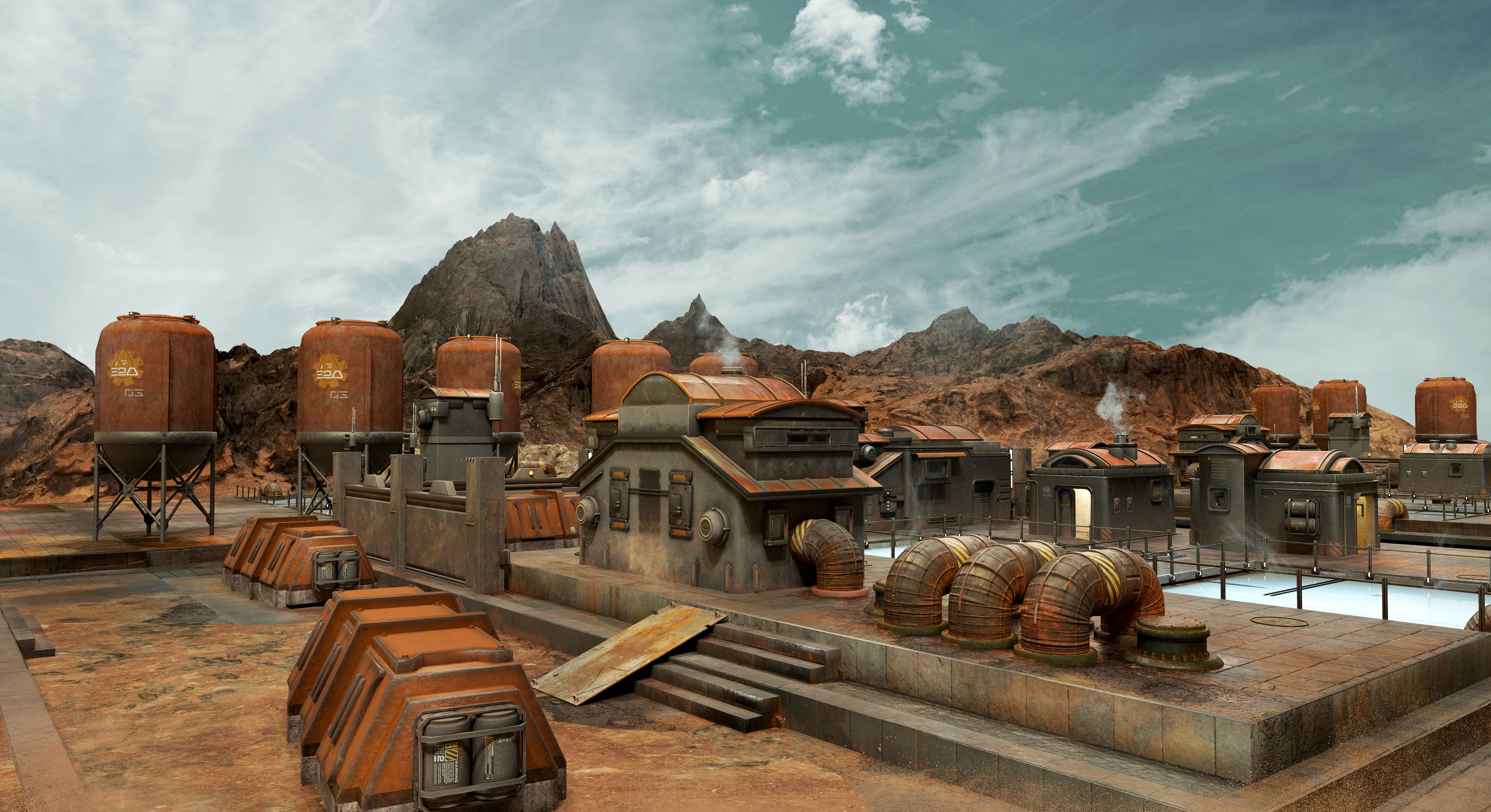 OPD Water Hub | Daz 3D