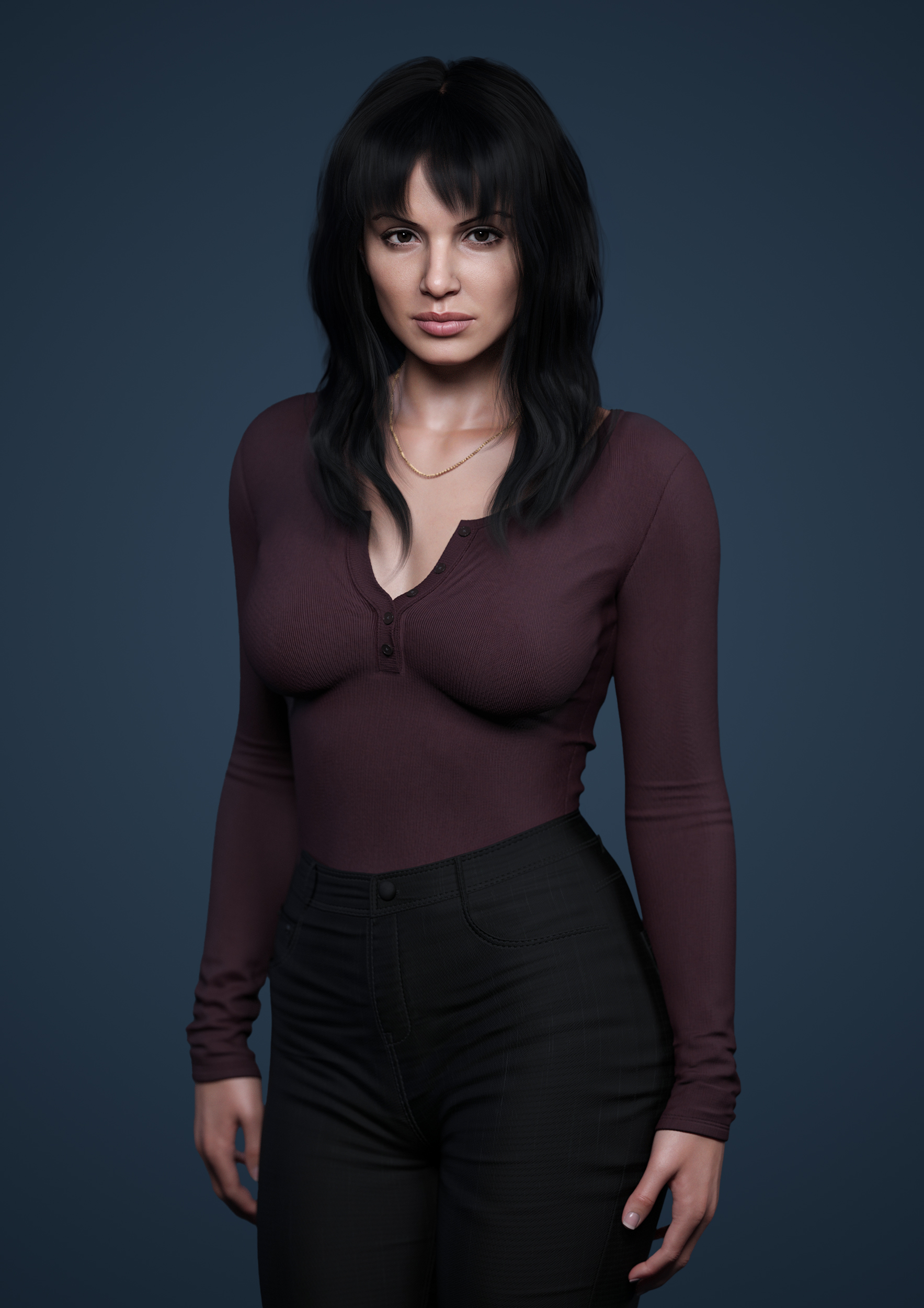 V3D Nova HD for Genesis 9 ⋆ Freebies Daz 3D