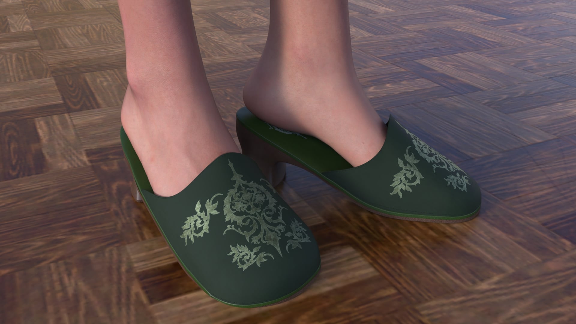 French Mules for Genesis 9 | Daz 3D