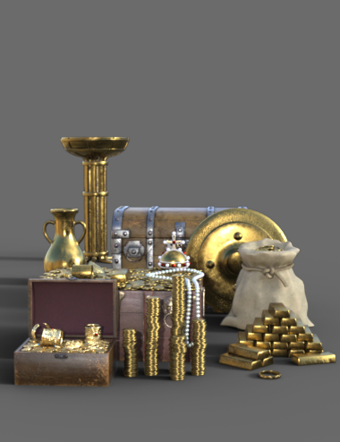 FG Pirate Island Props | Daz 3D
