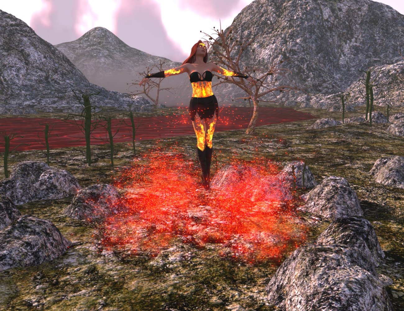 Inhospitable World | Daz 3D