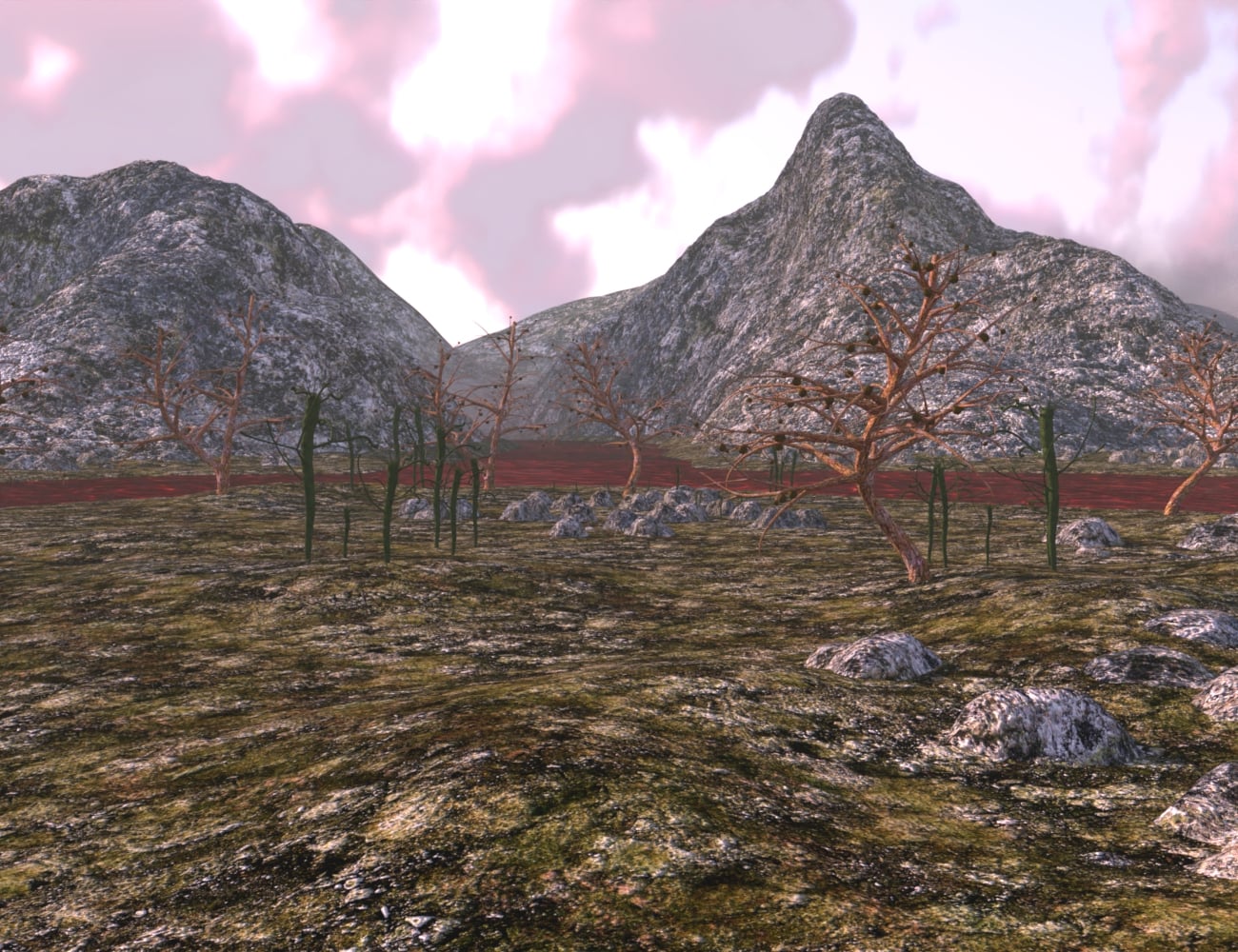 Inhospitable World | Daz 3D